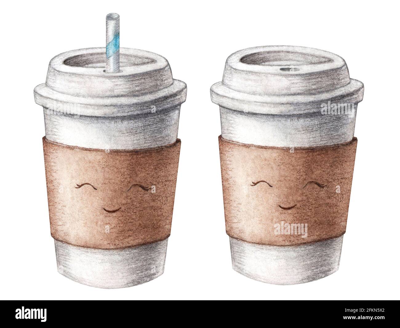 Cute Coffee Illustration