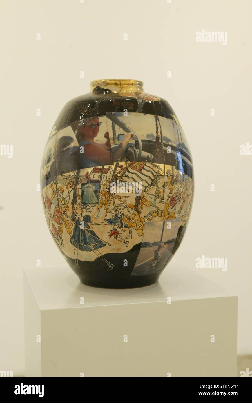 Grayson Perry pots on show at Victoria Miro gal in LondonUs Against Us ...