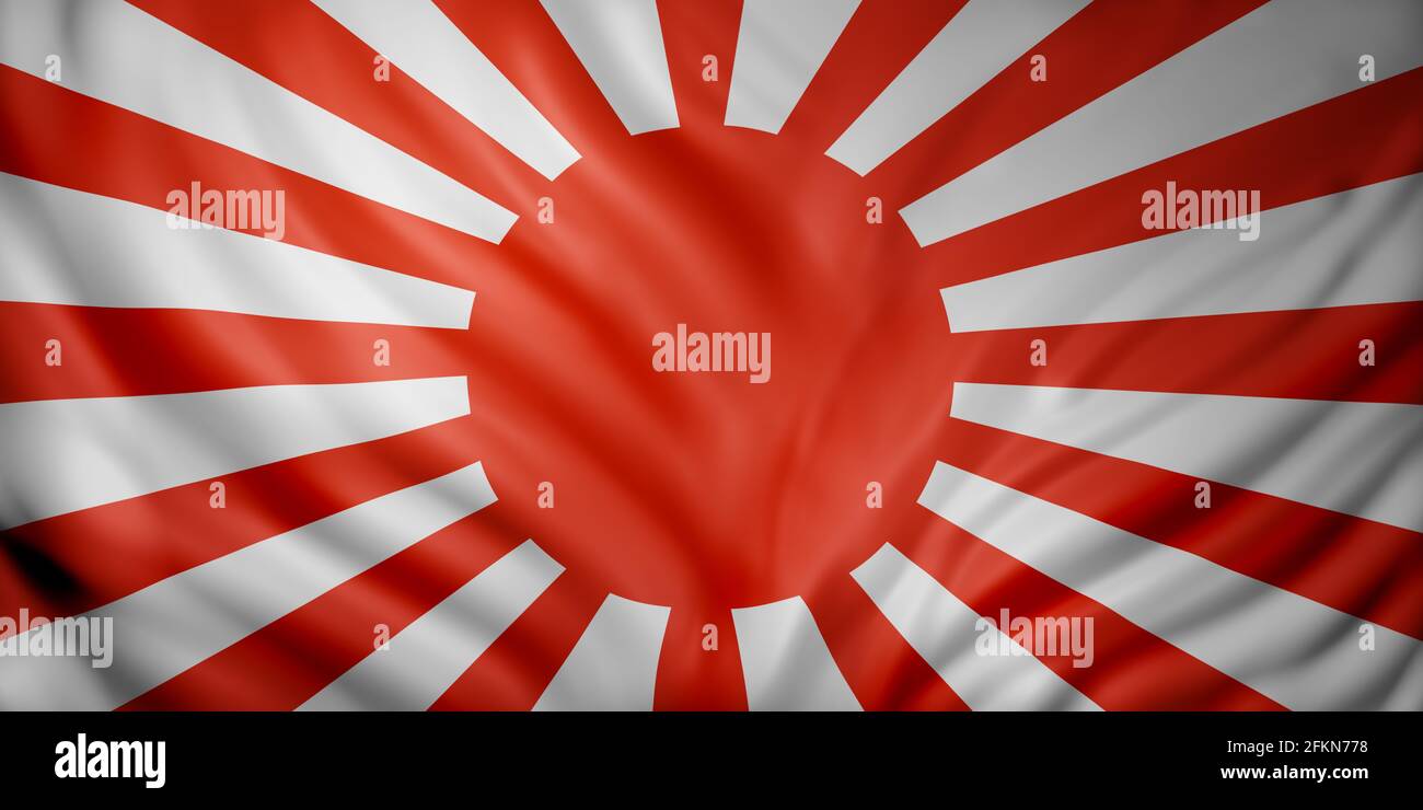 Imperial japan flag hi-res stock photography and images - Alamy