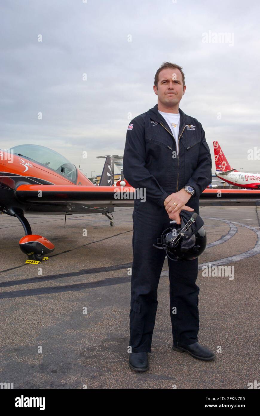 The Blades pilot Andy Offer. Former Red Arrows pilot, promoting the ...
