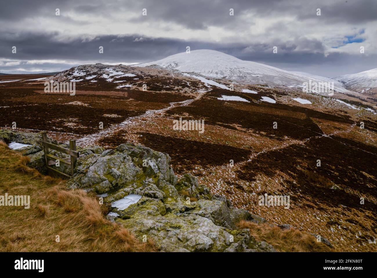 The Cheviot Hills Stock Photo - Alamy
