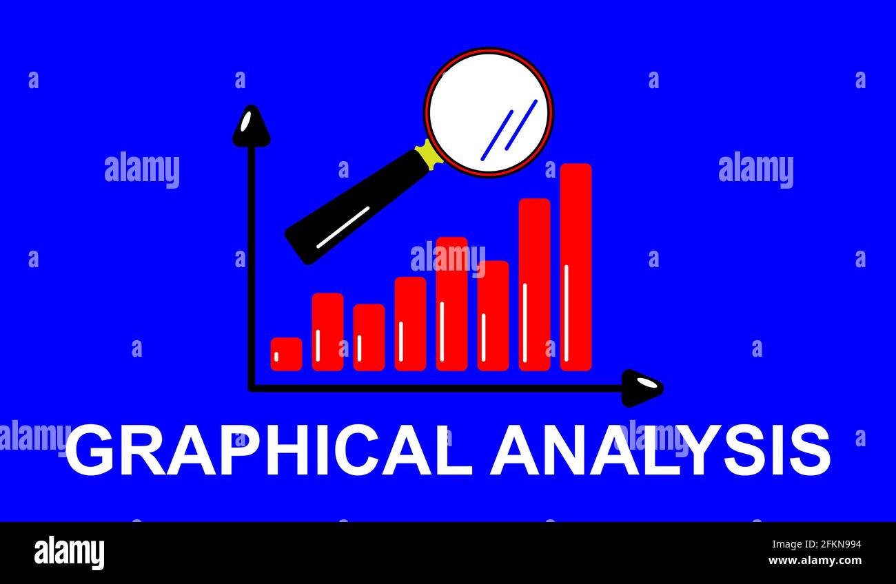 Illustration of a graphical analysis concept Stock Photo - Alamy
