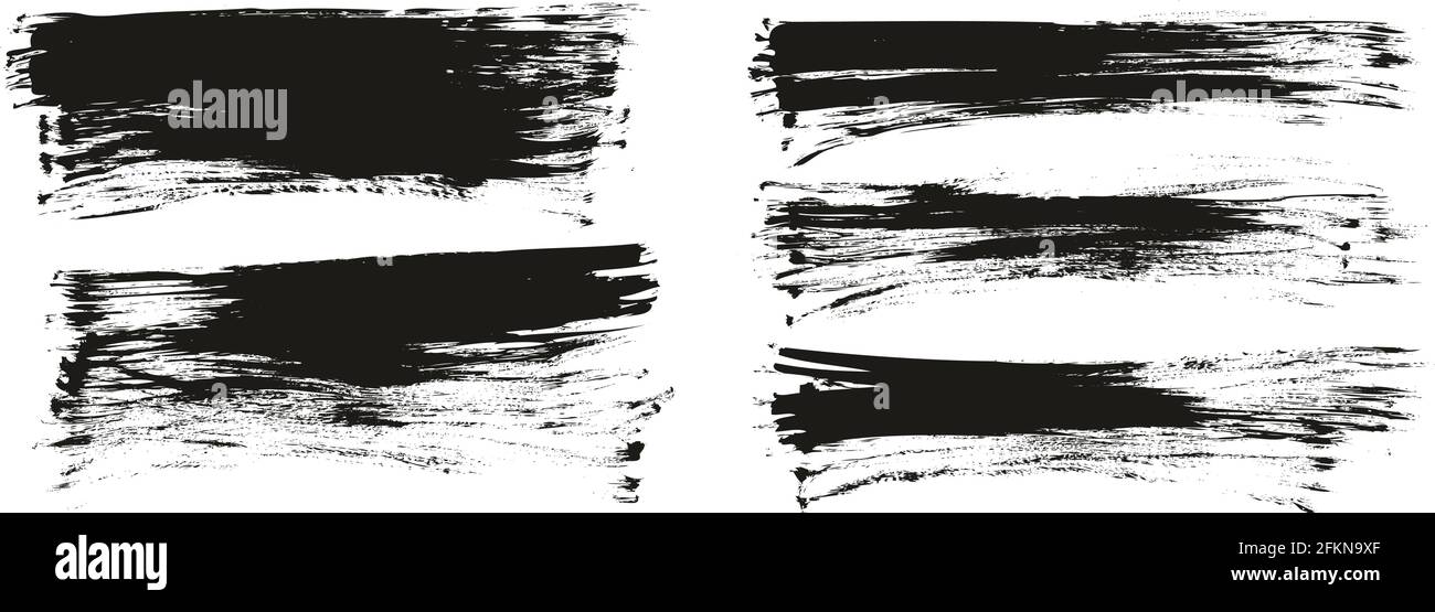 Flat Brush Thin Lines & Background Mix High Detail Abstract Vector ...