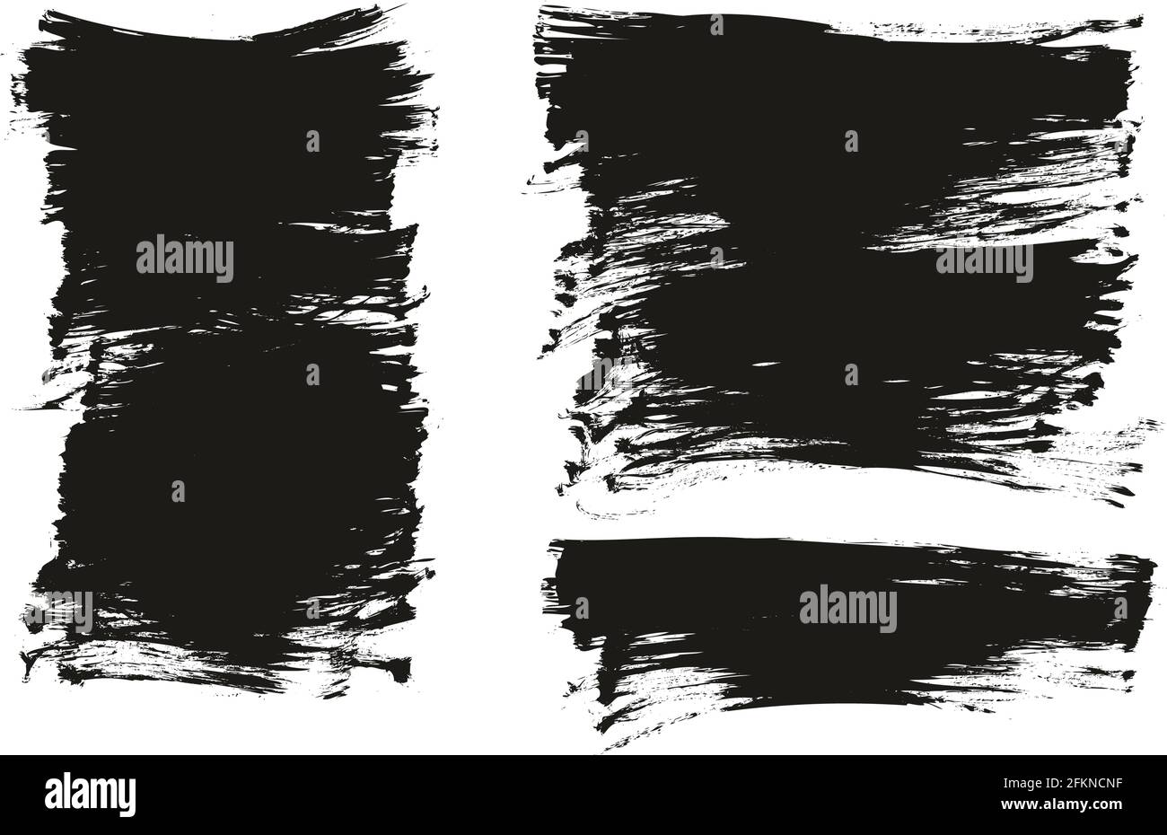 Flat Brush Thin Lines & Background Mix High Detail Abstract Vector ...