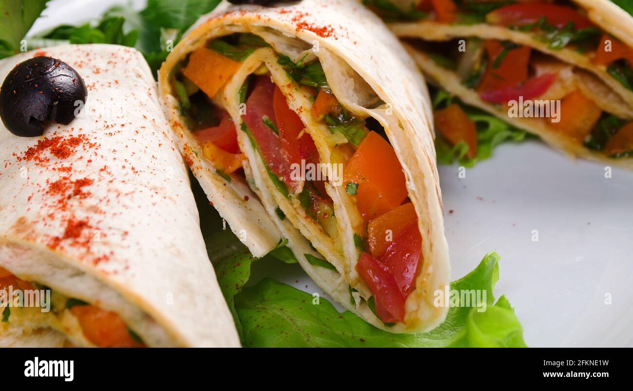 Kathi rolls hi-res stock photography and images - Alamy