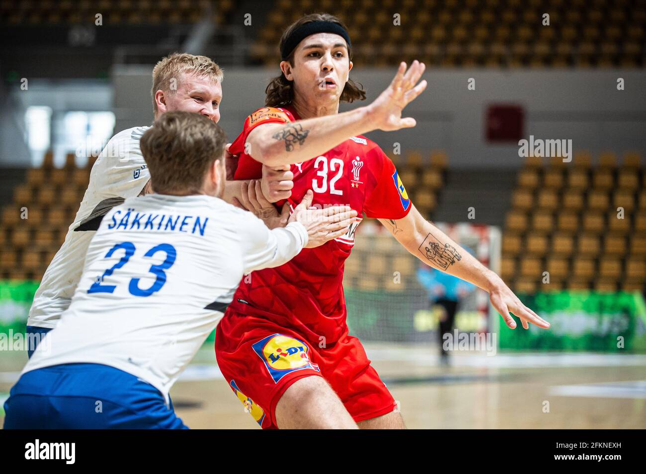 Aarhus, Denmark. 02nd May, 2021. Jacob Holm (32) of Denmark seen in the ...