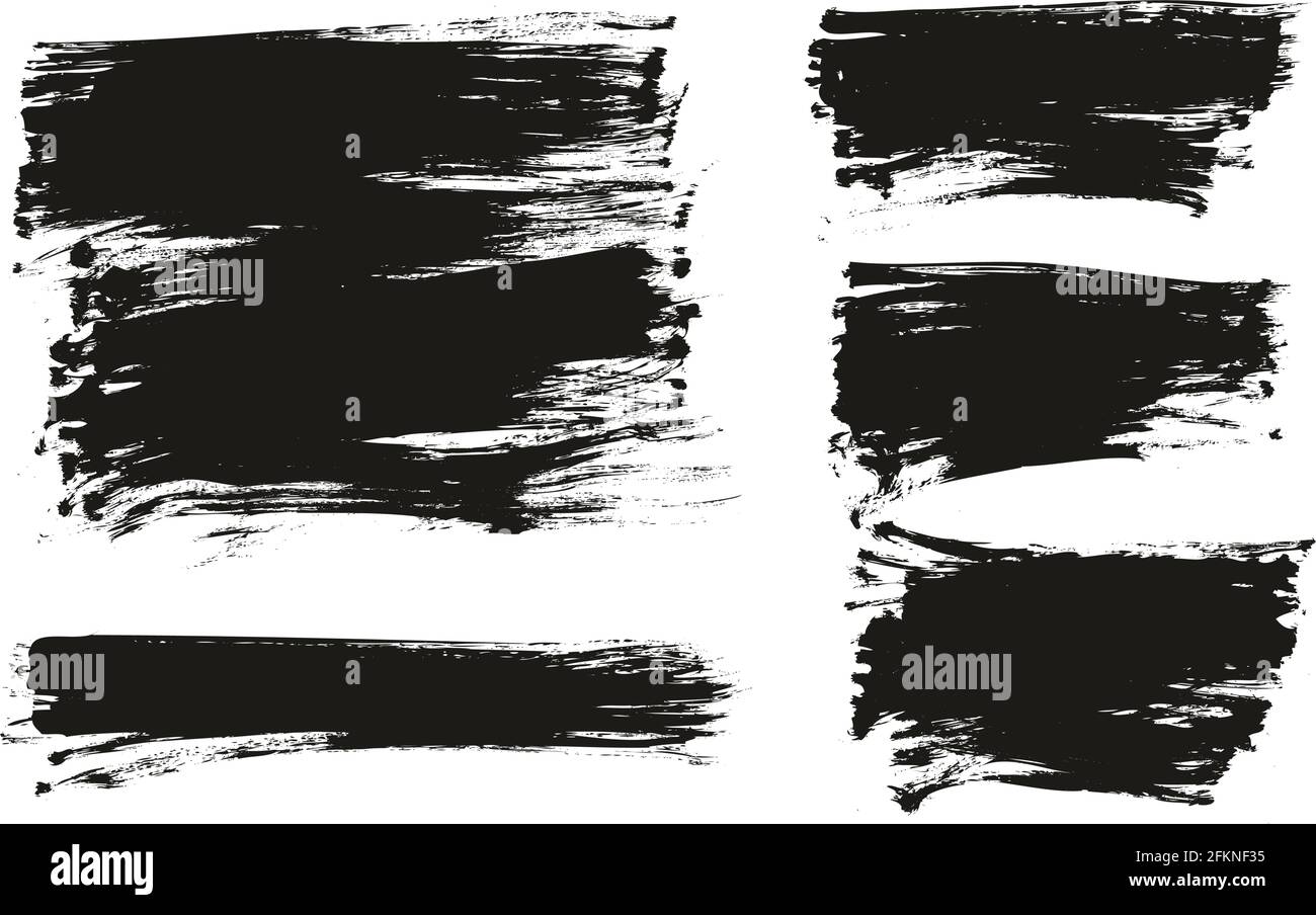 Flat Brush Thin Lines & Background Mix High Detail Abstract Vector ...