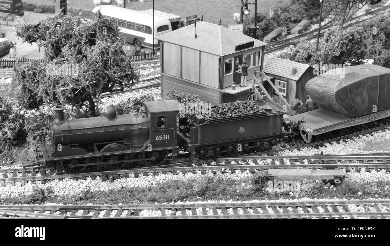 Model railways with scenery hi-res stock photography and images - Alamy