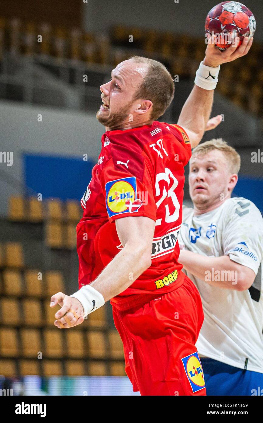 Aarhus, Denmark. 02nd May, 2021. Henrik Toft Hansen (23) of Denmark ...