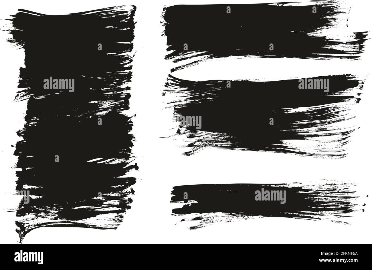 Flat Brush Thin Lines & Background Mix High Detail Abstract Vector ...