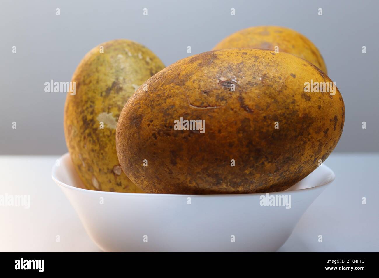 Beal fruit in Sri Lanka. One of most popular local fruit in the country ...