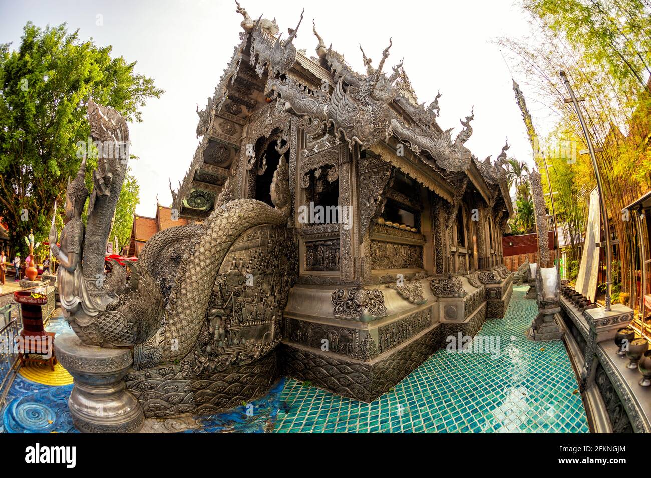 Silver temple hi-res stock photography and images - Alamy