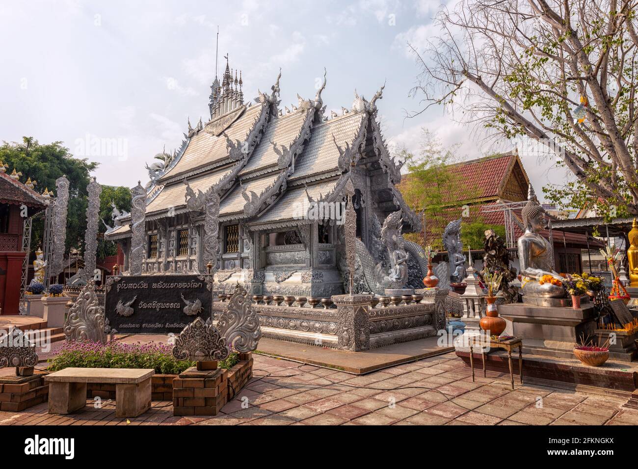 Silver temple hi-res stock photography and images - Alamy