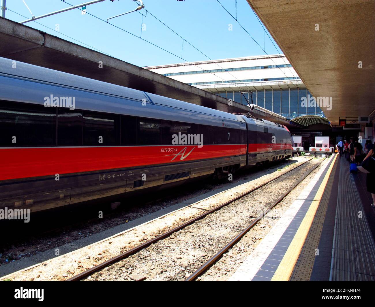Roma termini central train station rome italy europe hi-res stock ...