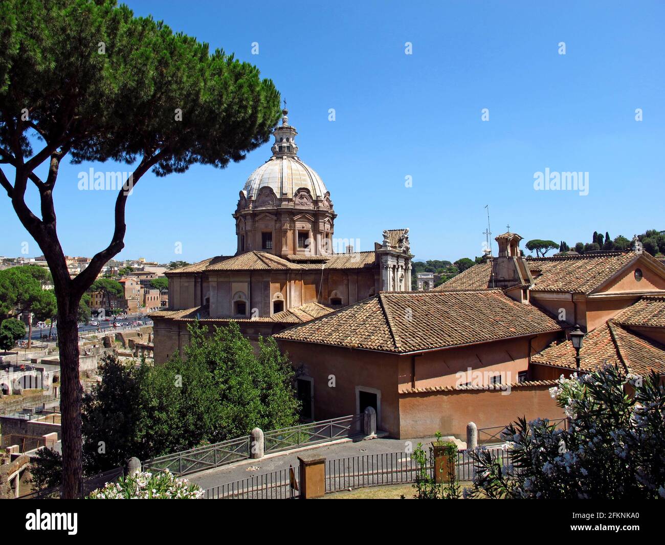 The ancient church in Rome, Italy Stock Photo - Alamy