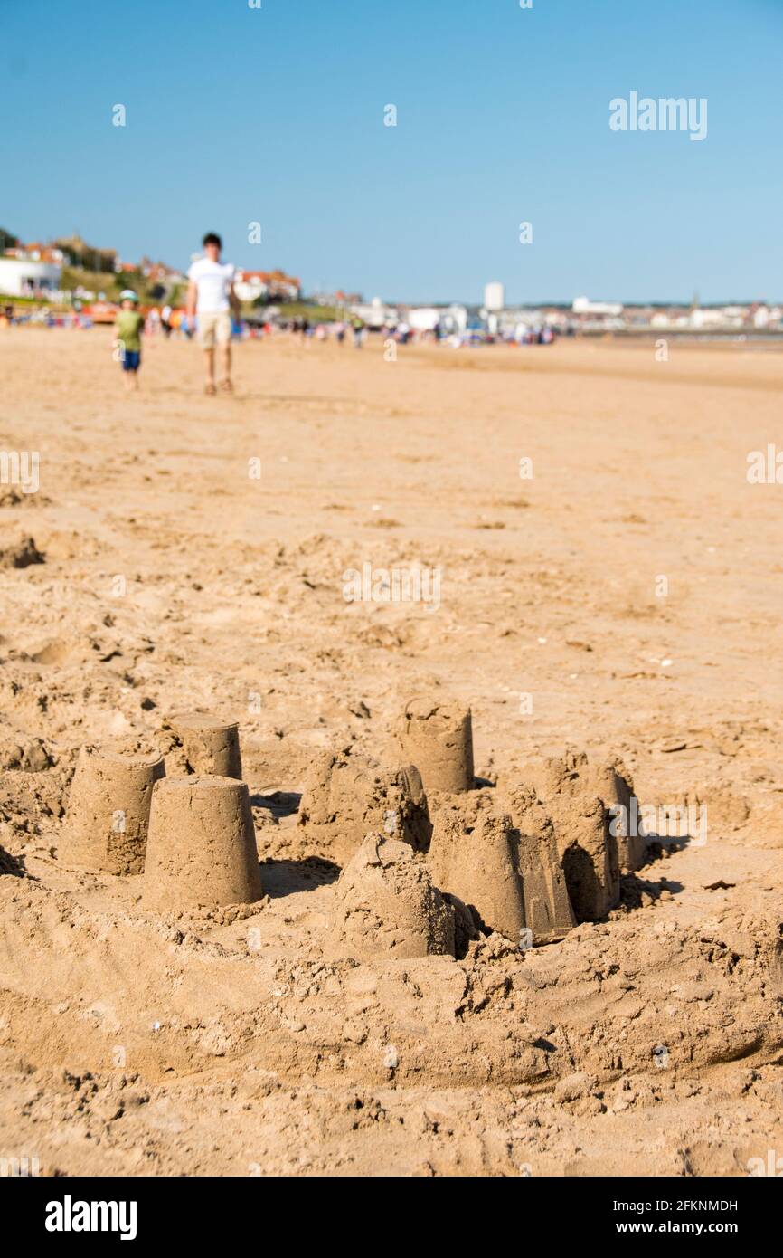 Crumbling sand castle hi-res stock photography and images - Alamy