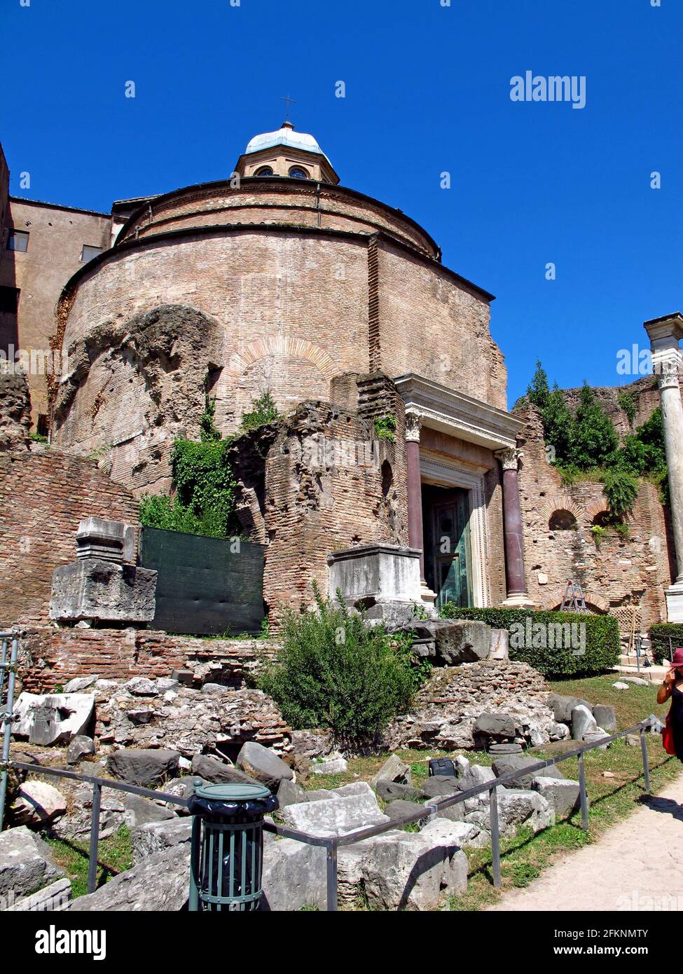The ancient Roman forum, Rome, Italy Stock Photo - Alamy