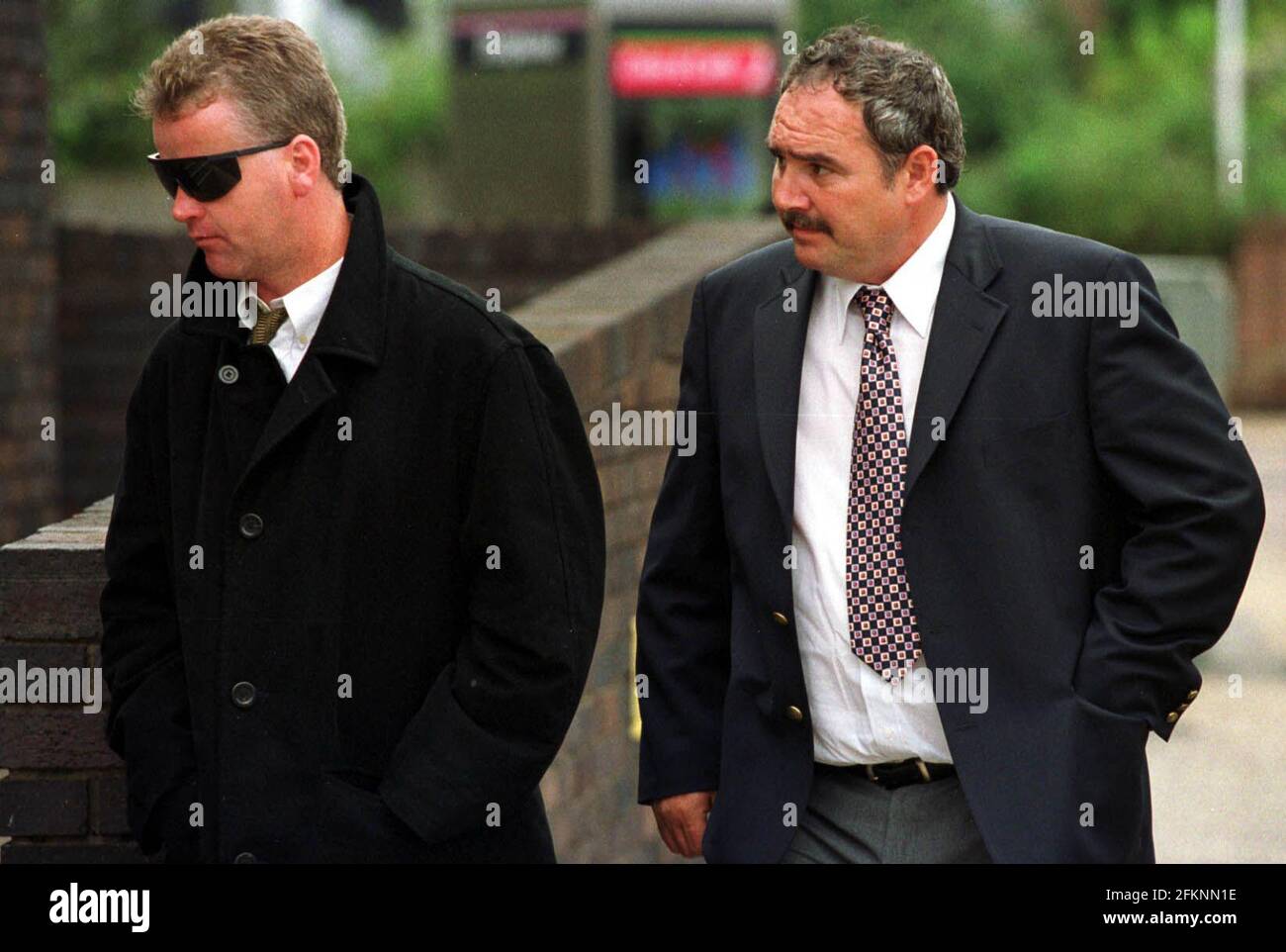 Air Rage Court Case June 2000Myles Connors and Francis Coyle arrive at ...