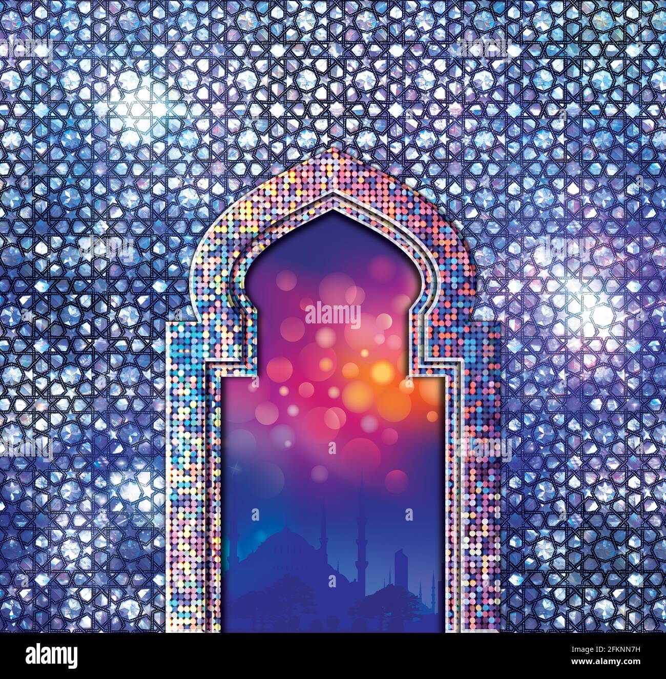 Oriental Arabic Background