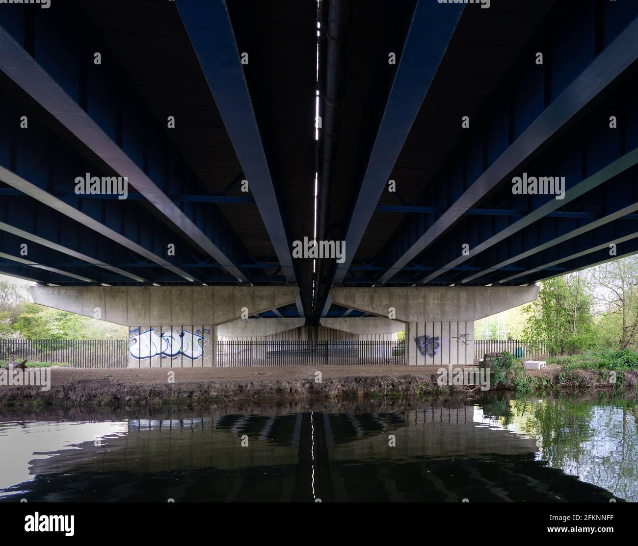 Canal road bridge underpass hi-res stock photography and images - Alamy