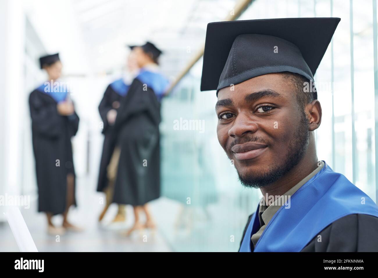 Portrait man wearing graduation cap hi-res stock photography and images ...