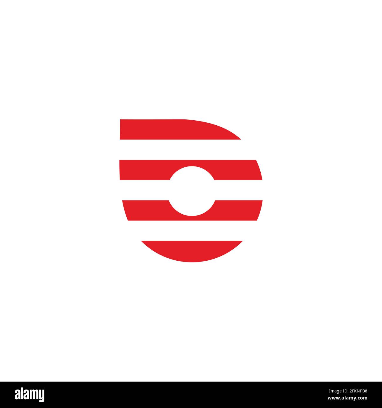 letter c stripes motion geometric logo vector Stock Vector Image & Art ...