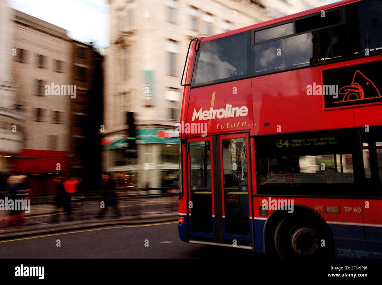The picture shows a Metroline bus in London Stock Photo - Alamy