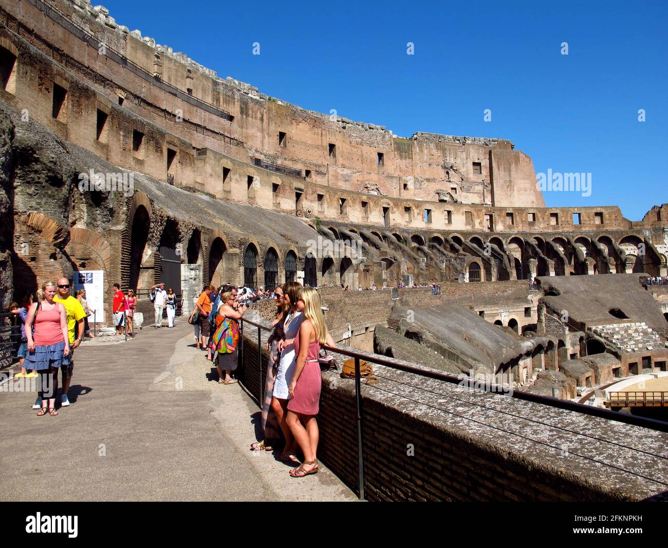 The ancient Colosseum in Rome, Italy Stock Photo - Alamy