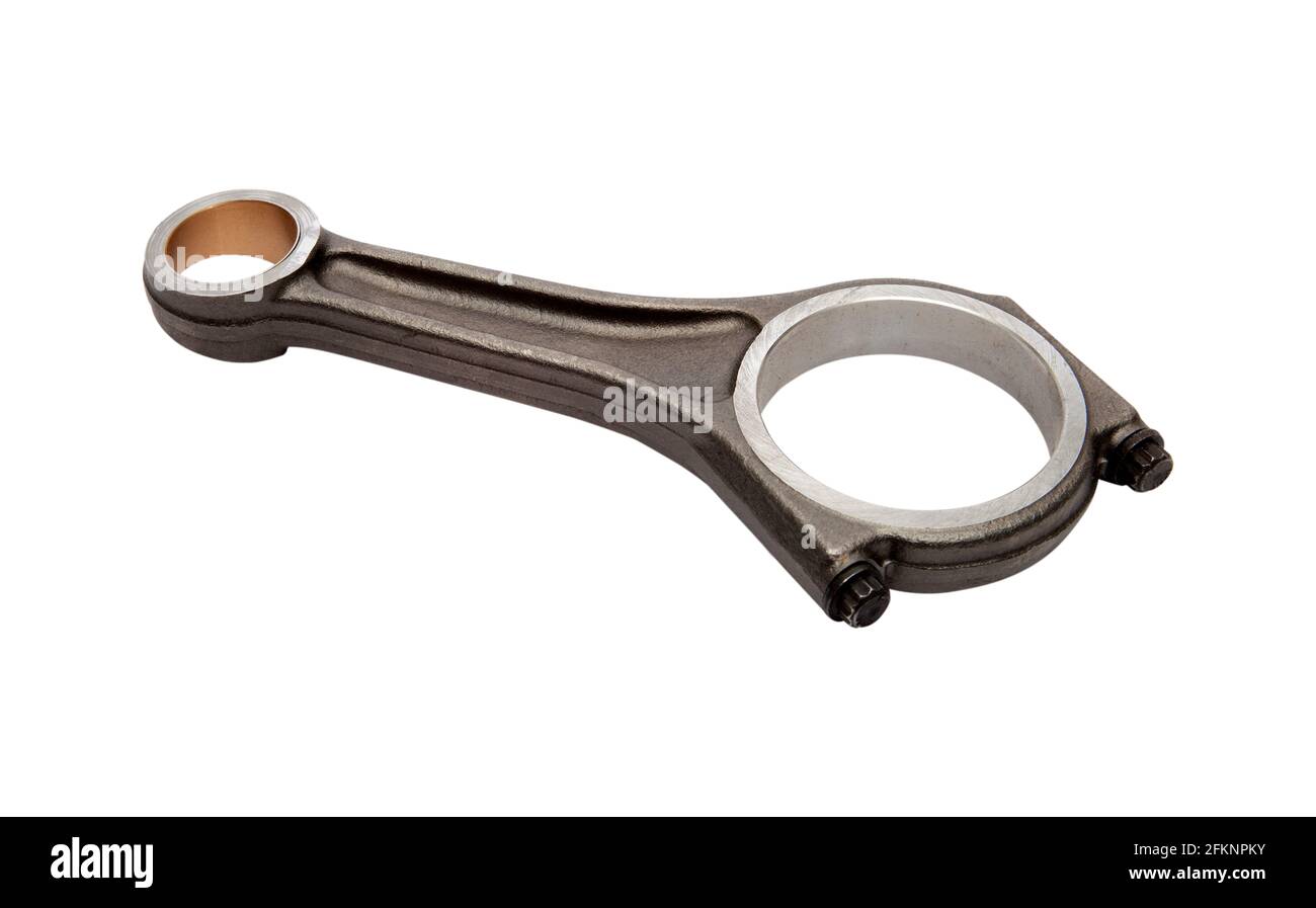 connecting rod on white background Stock Photo - Alamy