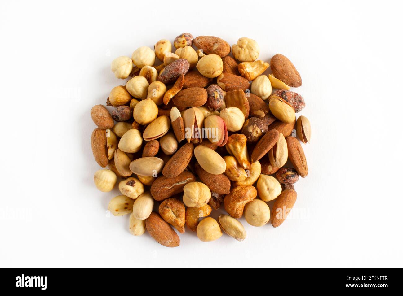 Mixed nuts. Edible, raw, organic and vegan Stock Photo - Alamy