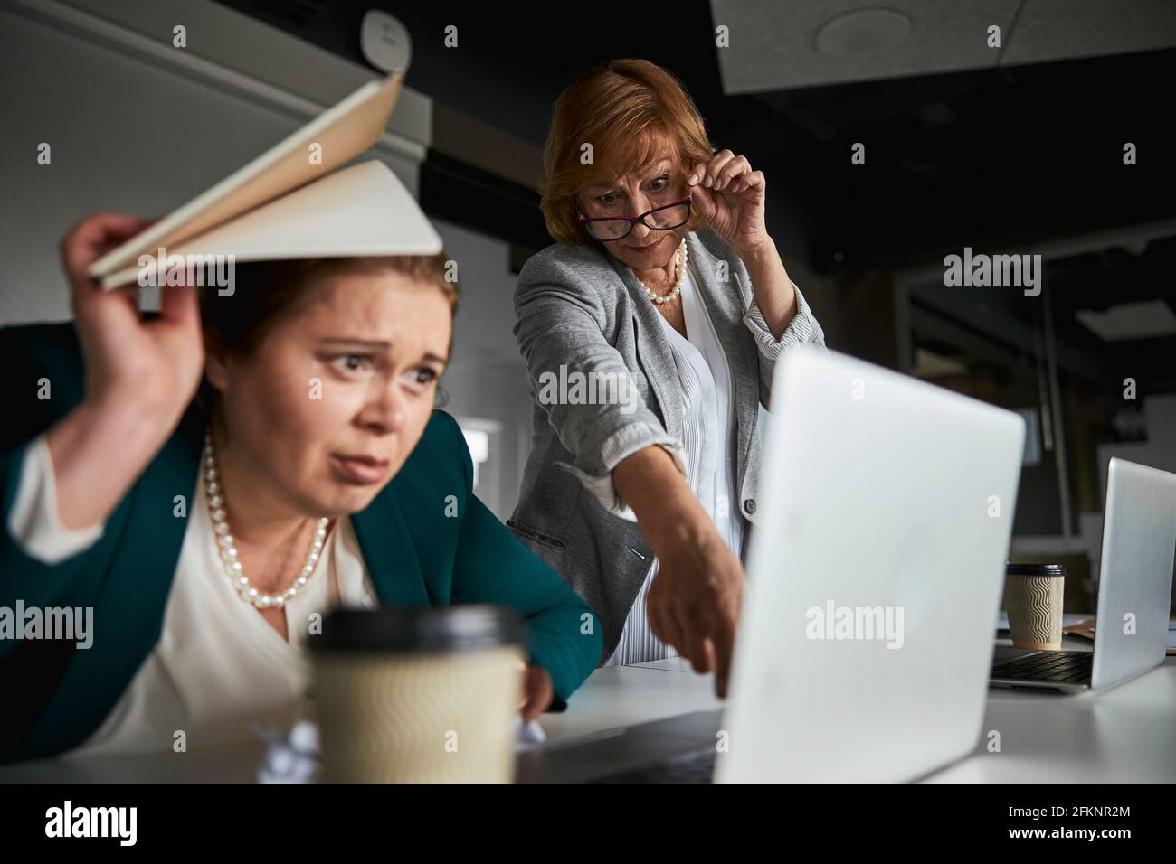 Strict mature woman hi-res stock photography and images - Alamy