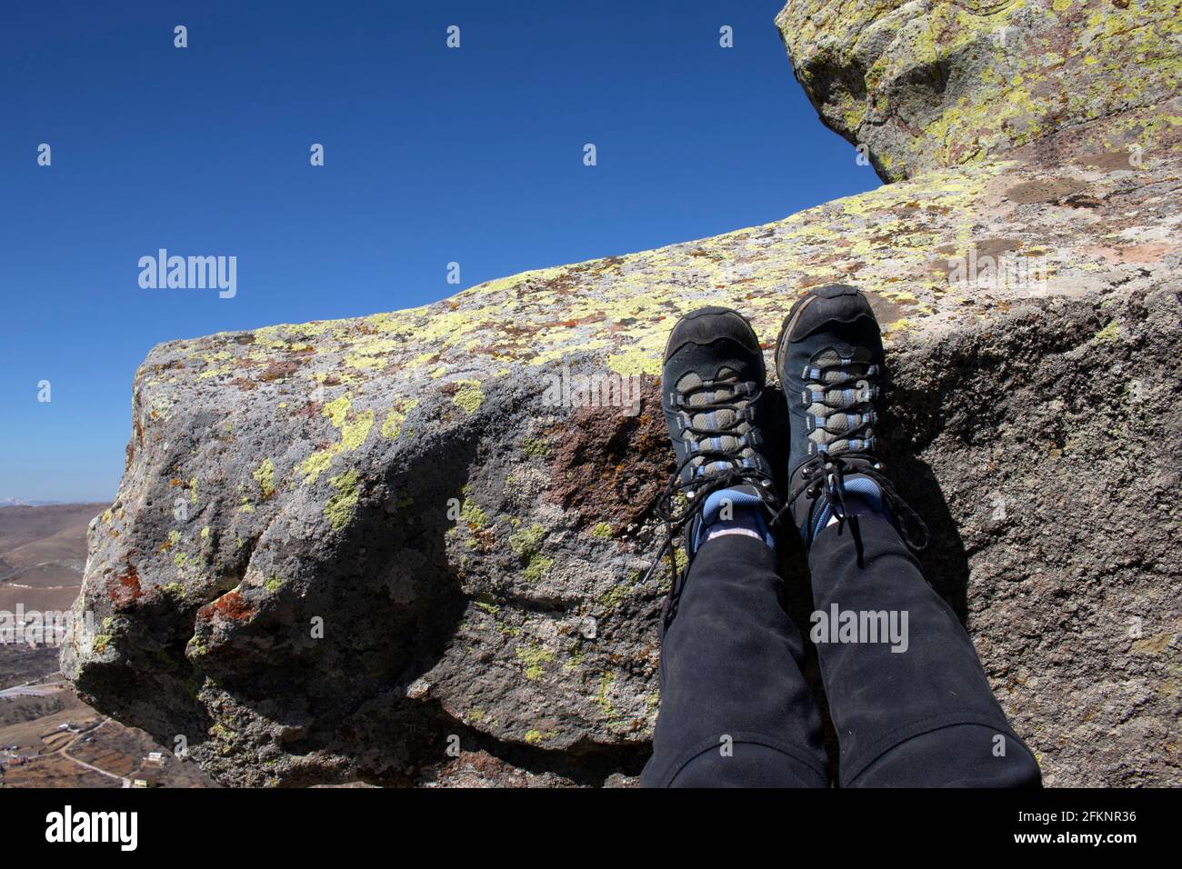 resting in nature and watching the sky Stock Photo - Alamy