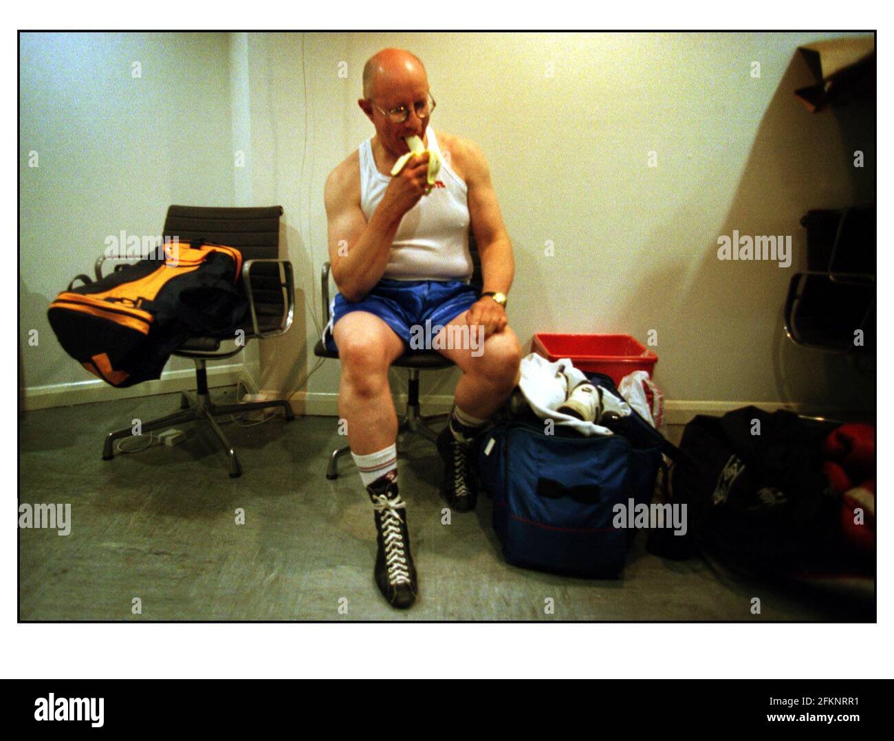 Richard Williams (54) rare books librarian July 2000 from Upper Norwood ...