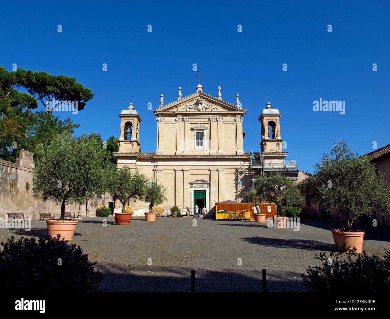 The ancient church in Rome, Italy Stock Photo - Alamy