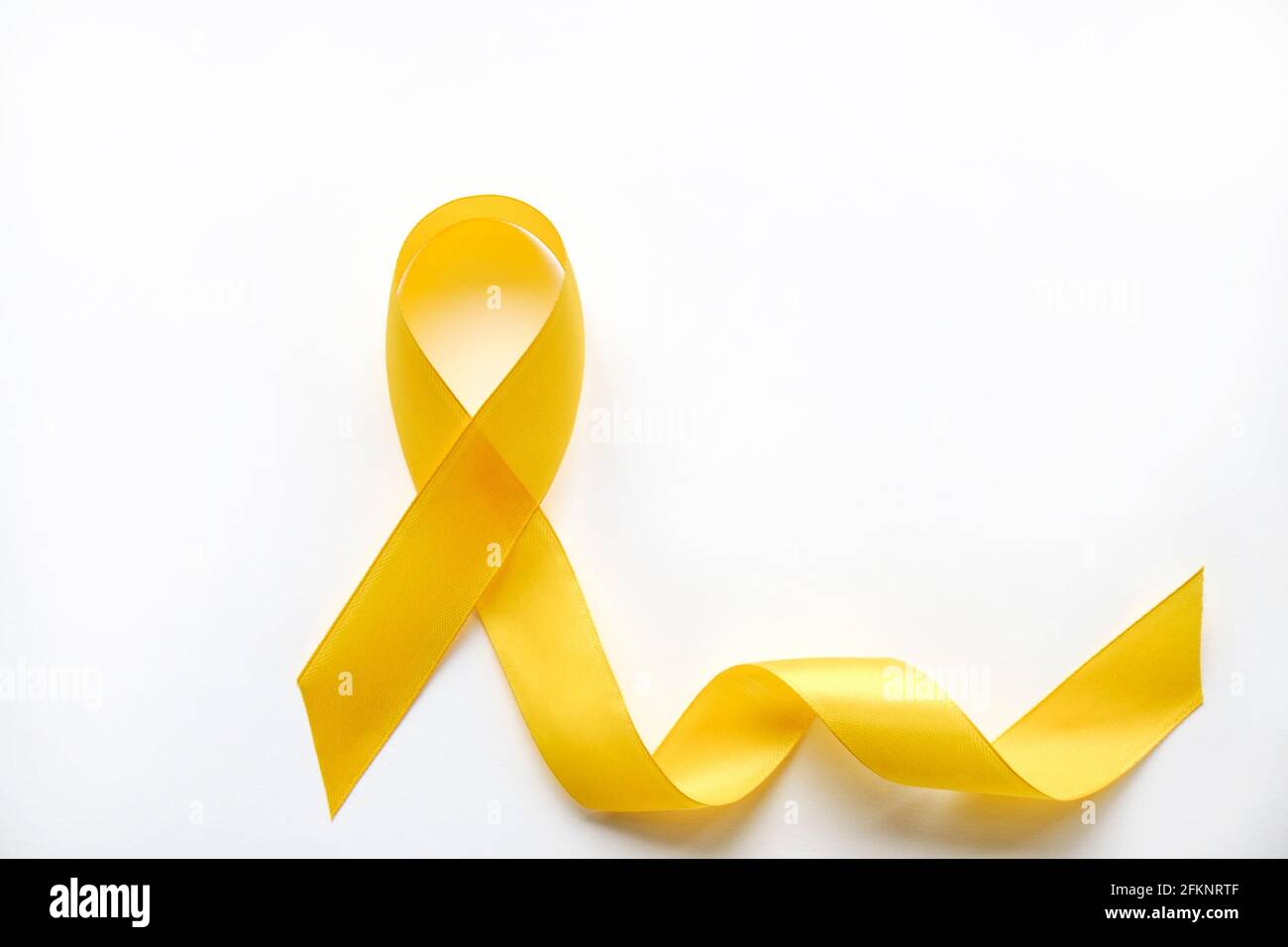 Yellow Ribbon Bladder Liver And Bone Cancer Awareness Symbol