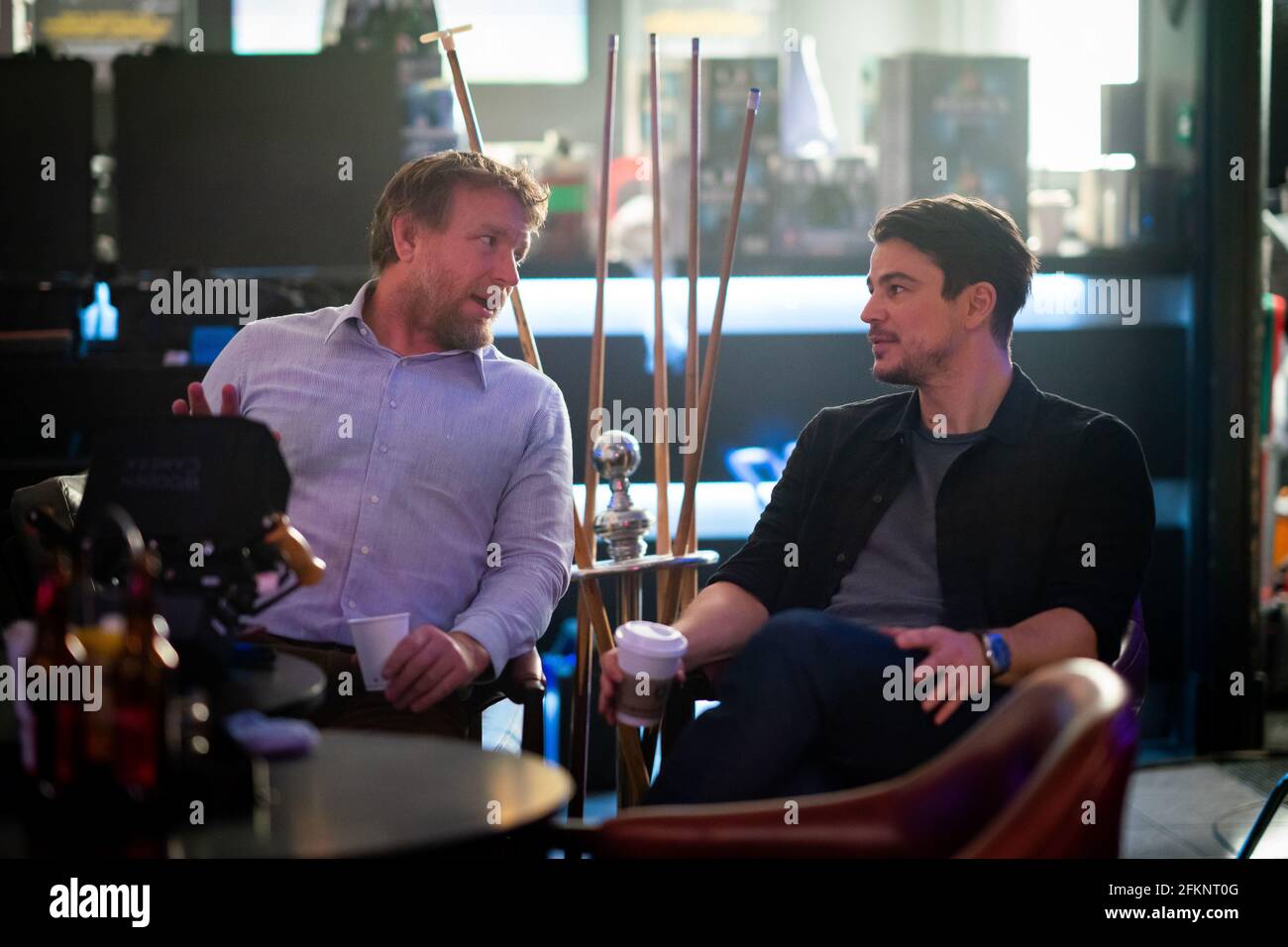 JOSH HARTNETT and GUY RITCHIE in WRATH OF MAN (2021), directed by GUY ...