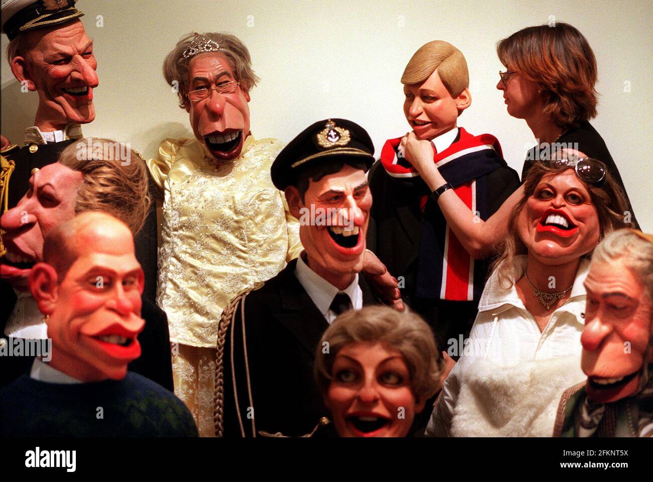 SOTHEBY'S TODAY PUT ON SHOW TWO HUNDRED SPITTING IMAGE PUPPETS WHICH ...