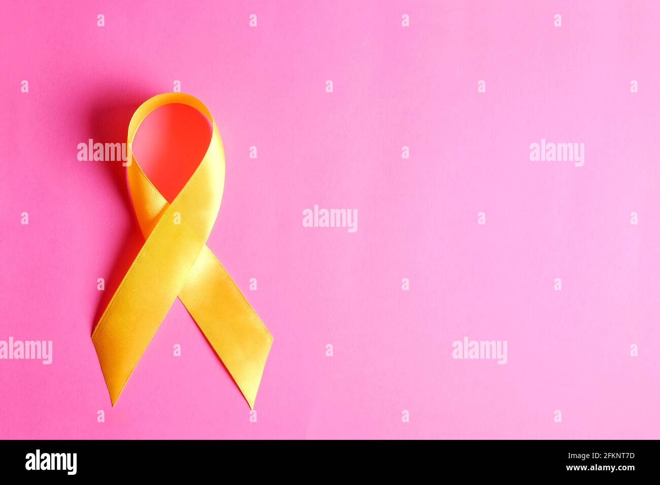 Yellow Ribbon Bladder Liver And Bone Cancer Awareness Symbol