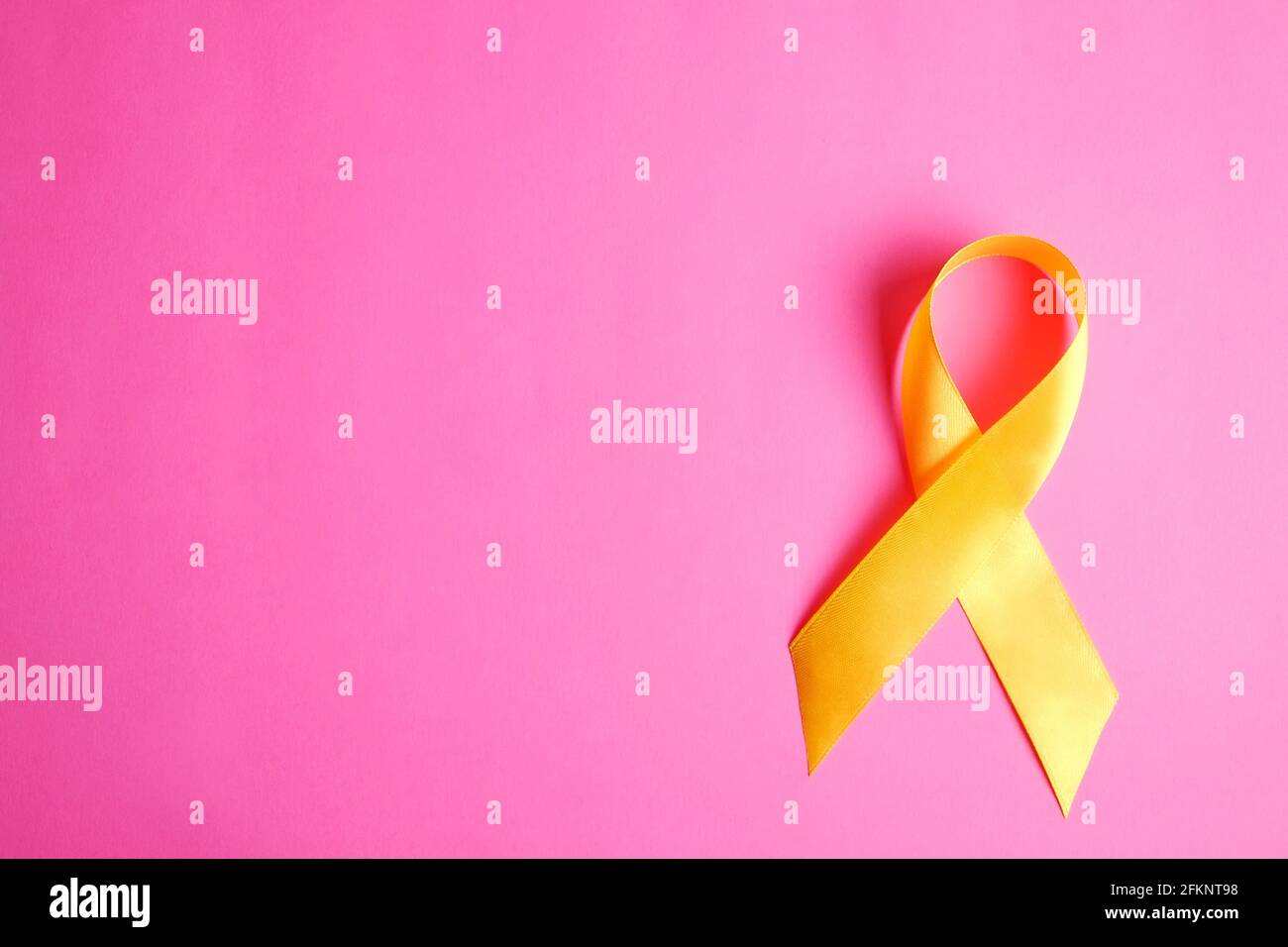 Yellow Ribbon Bladder Liver And Bone Cancer Awareness Symbol
