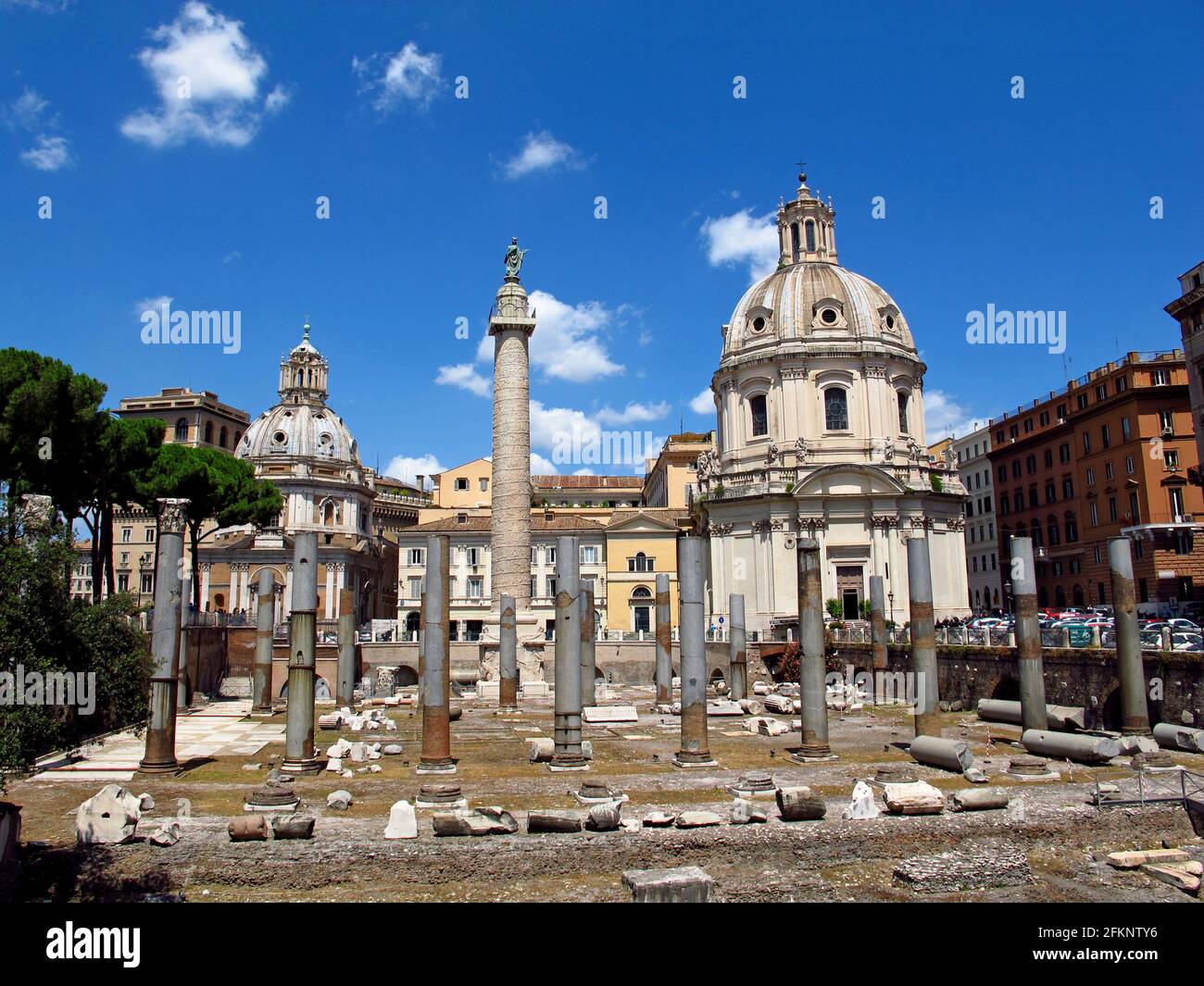 The ancient Roman forum, Rome, Italy Stock Photo - Alamy