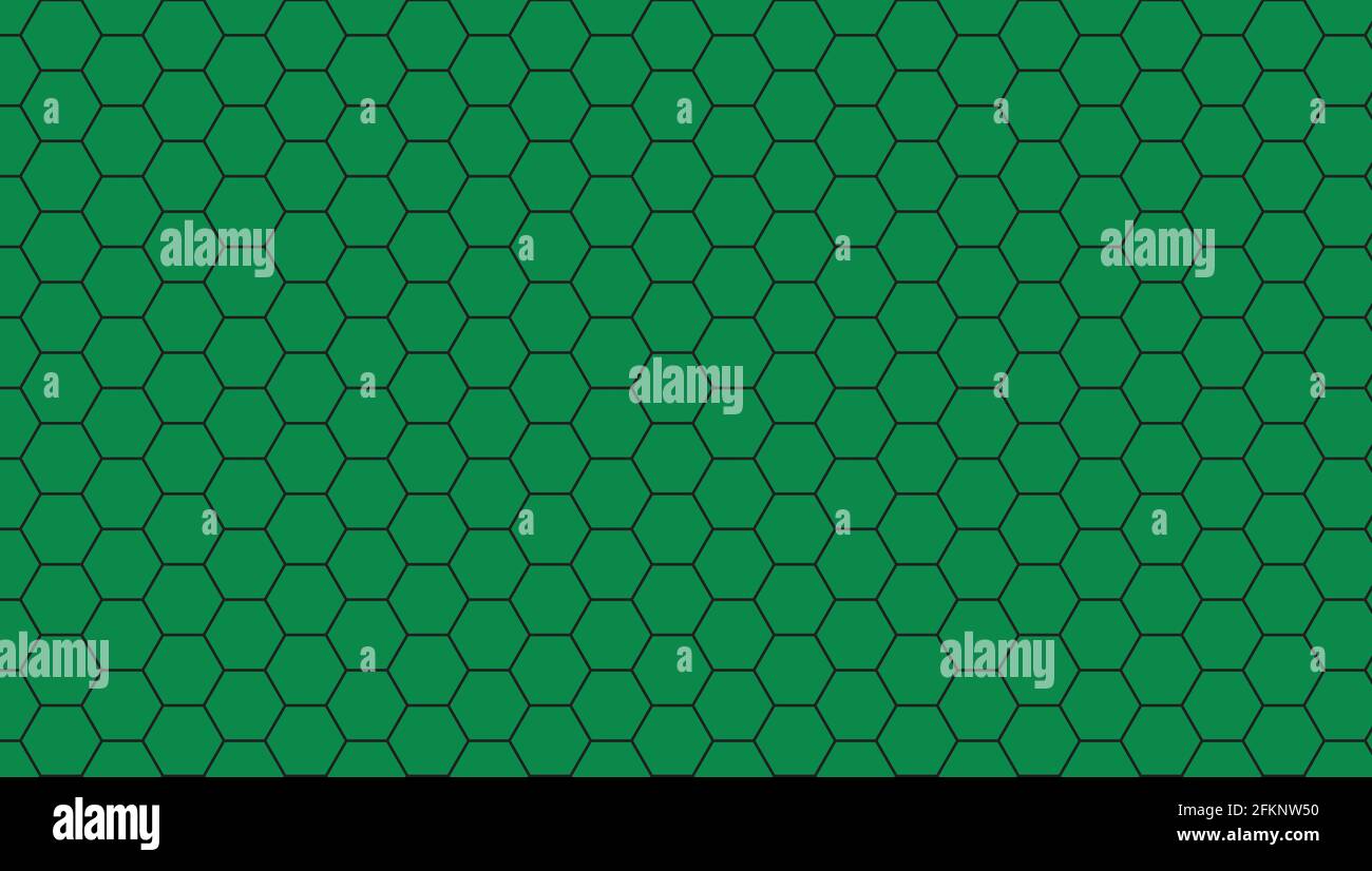 Green backdrop and black hexagon lines abstract wallpaper Stock Vector ...