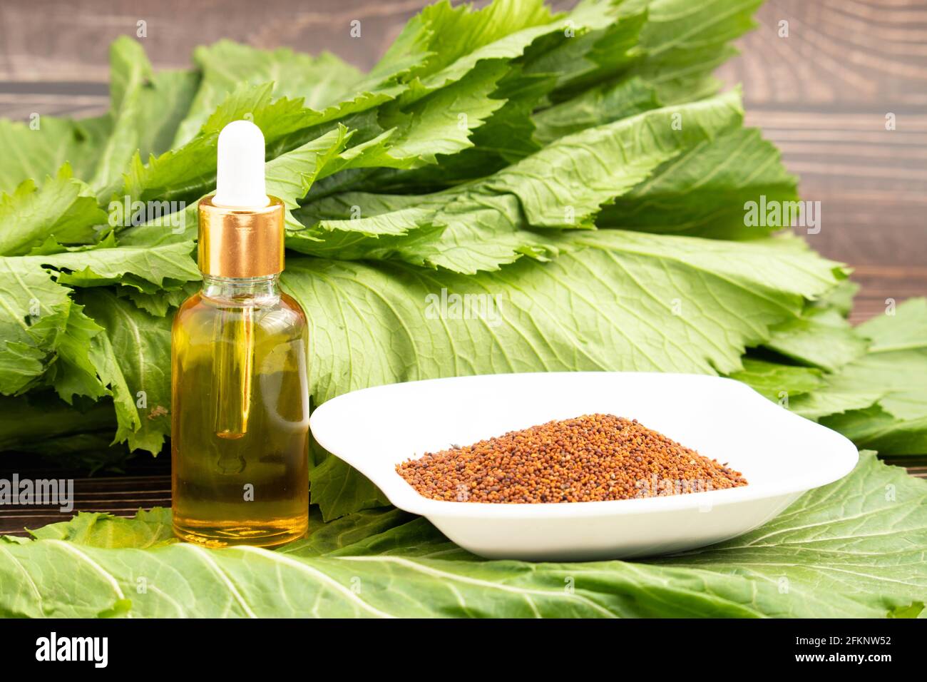 Essential Oil Of Brown Sarson Or Chinese Black Mustard Rai Raya Or Raai ...