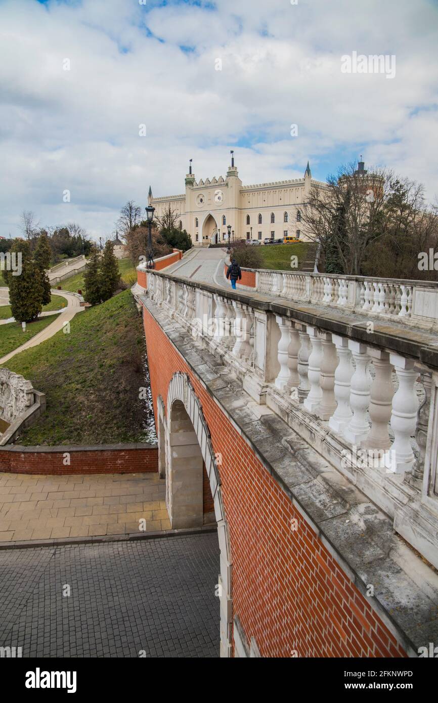 Lublin Castle, medieval monument castle Stock Photo - Alamy