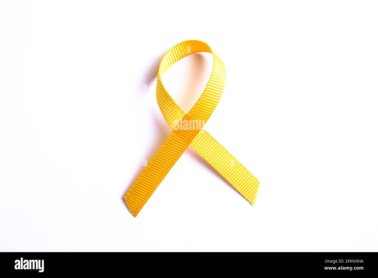 Yellow ribbon - bladder, liver and bone cancer awareness symbol ...