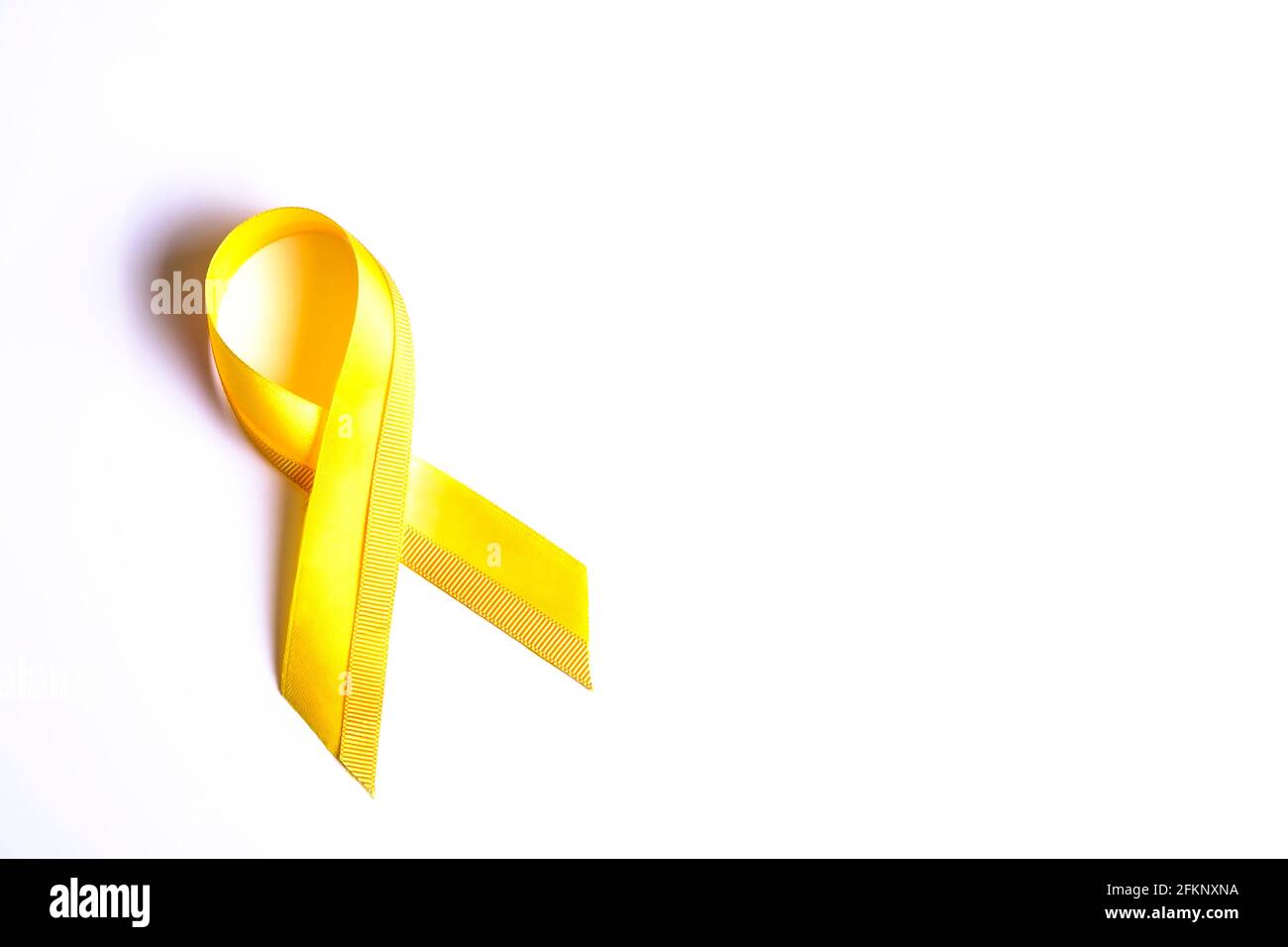 Yellow Bone Cancer Ribbon