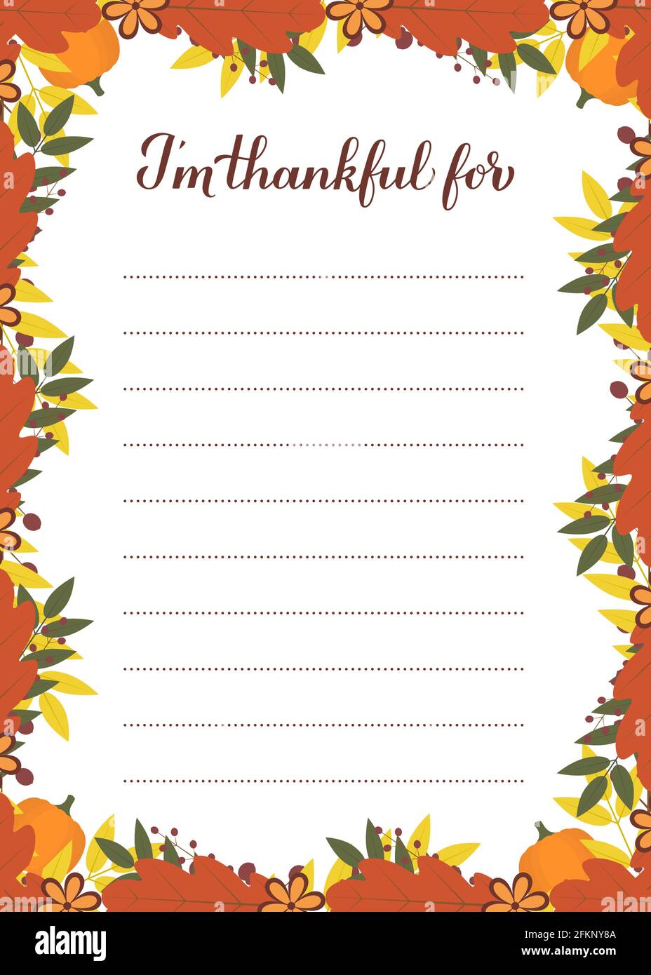 Thanksgiving Thankful List, I m Thankful for calligraphy hand lettering ...