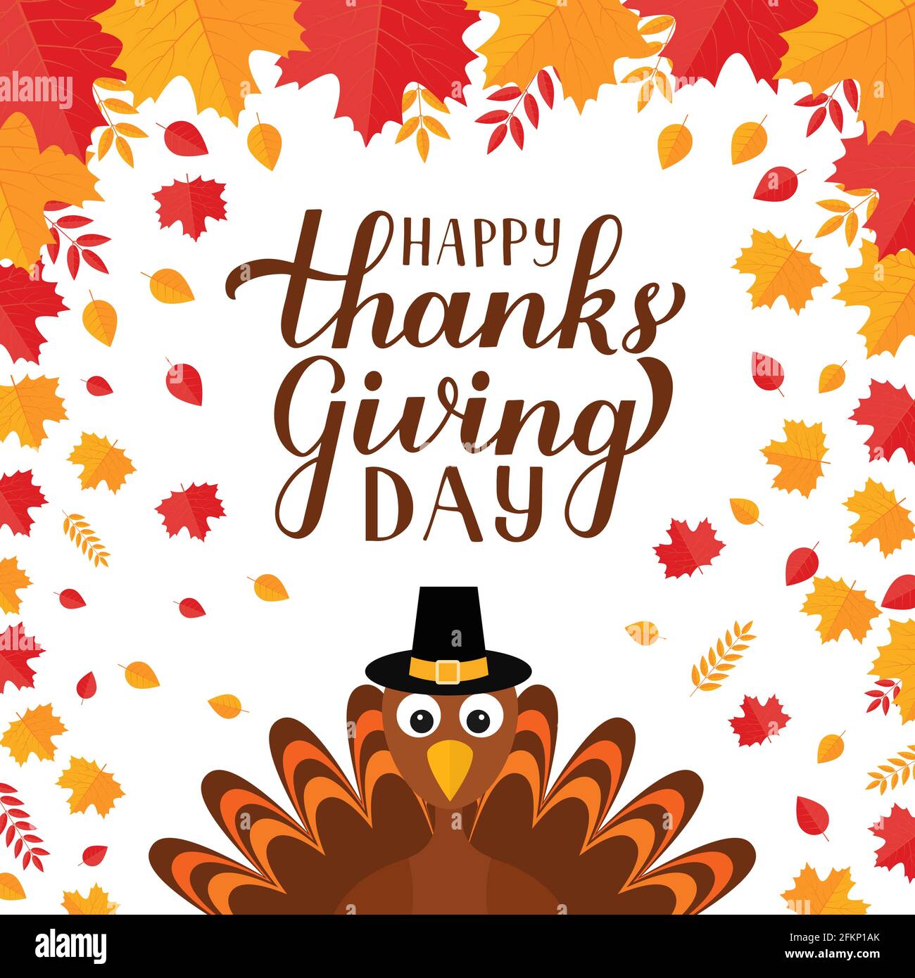 Happy Thanksgiving Turkey Cute