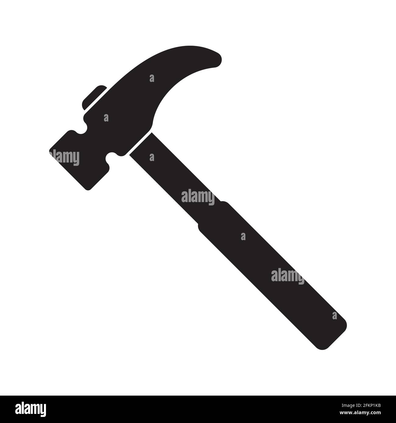 Hammer icon, hammer symbol, vector Stock Vector Image & Art - Alamy
