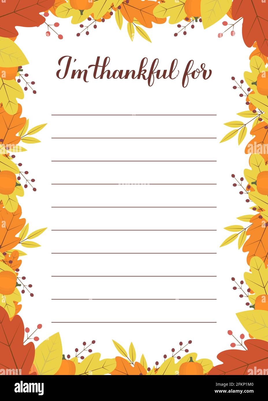 Thanksgiving Thankful List, I m Thankful for calligraphy hand lettering ...