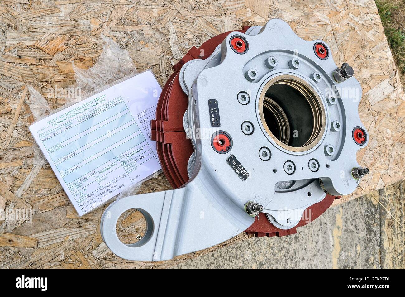 New heat pack for a Avro Vulcan B2 bomber plane. Brake unit for ex ...